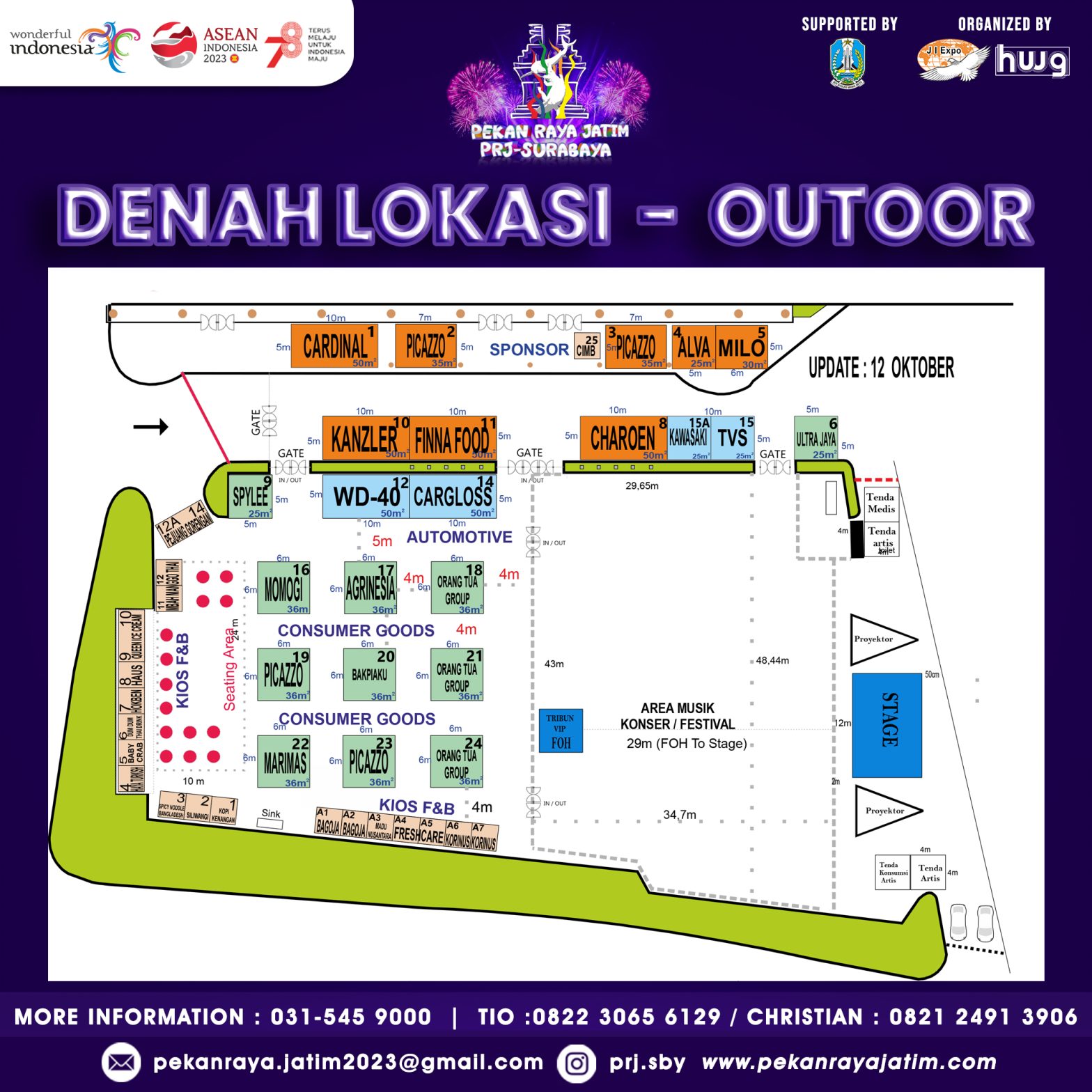Denah Lokasi – PRJ Surabaya